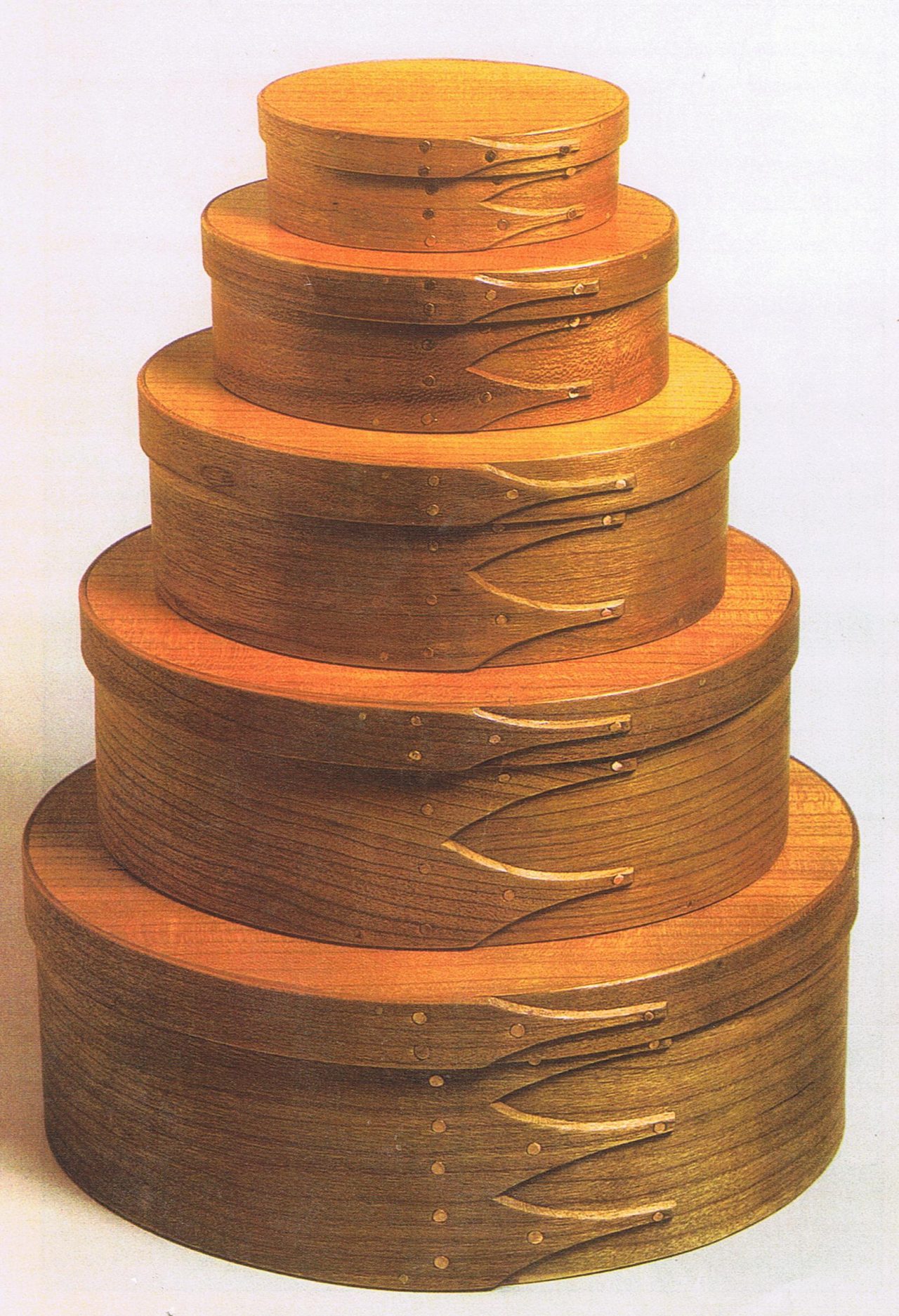 Shaker Oval Nesting Boxes - Adirondack Folk School